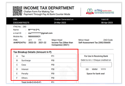 How To Download The Tax Paid Challan