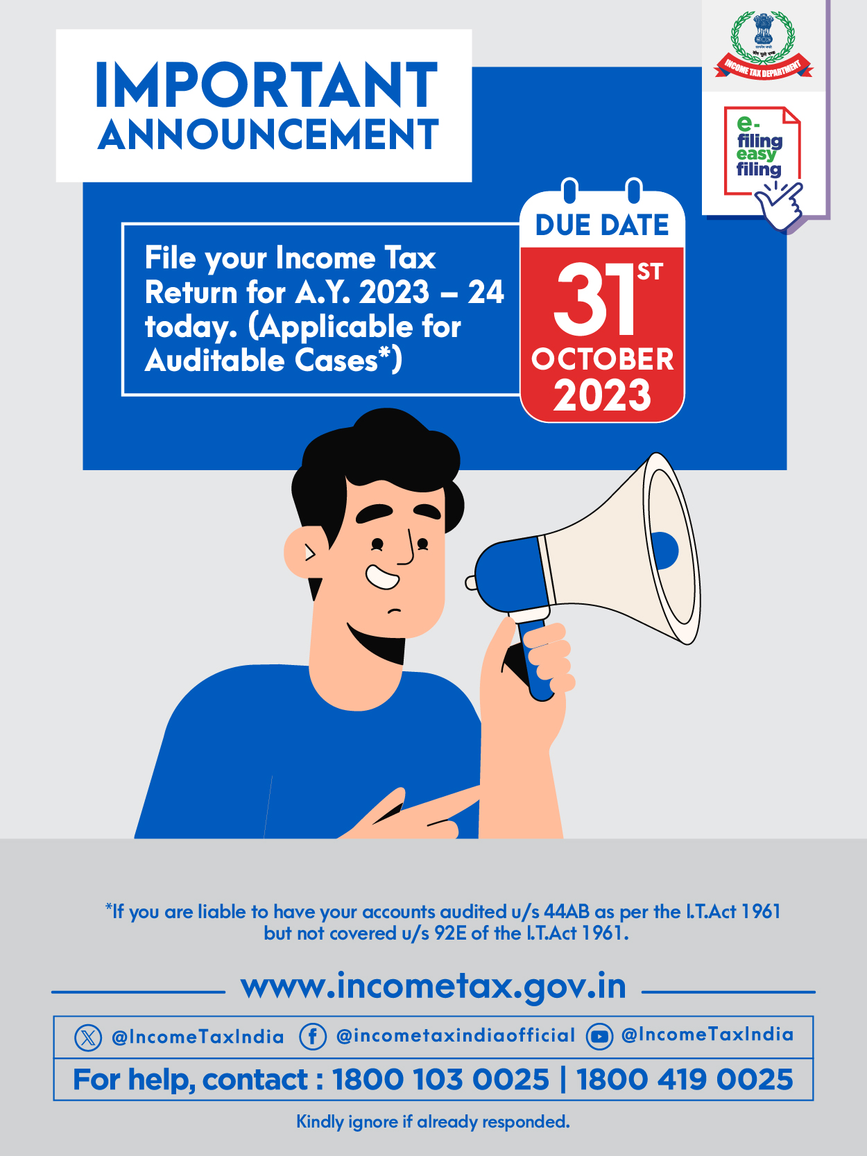 | Income Tax Department