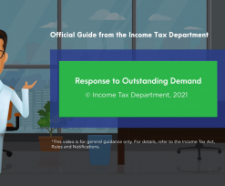 How to respond the outstanding demand | Income Tax Department