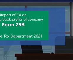 Report of CA on computing book profits of company form 29B | Income Tax ...