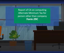 Form 29C | Income Tax Department