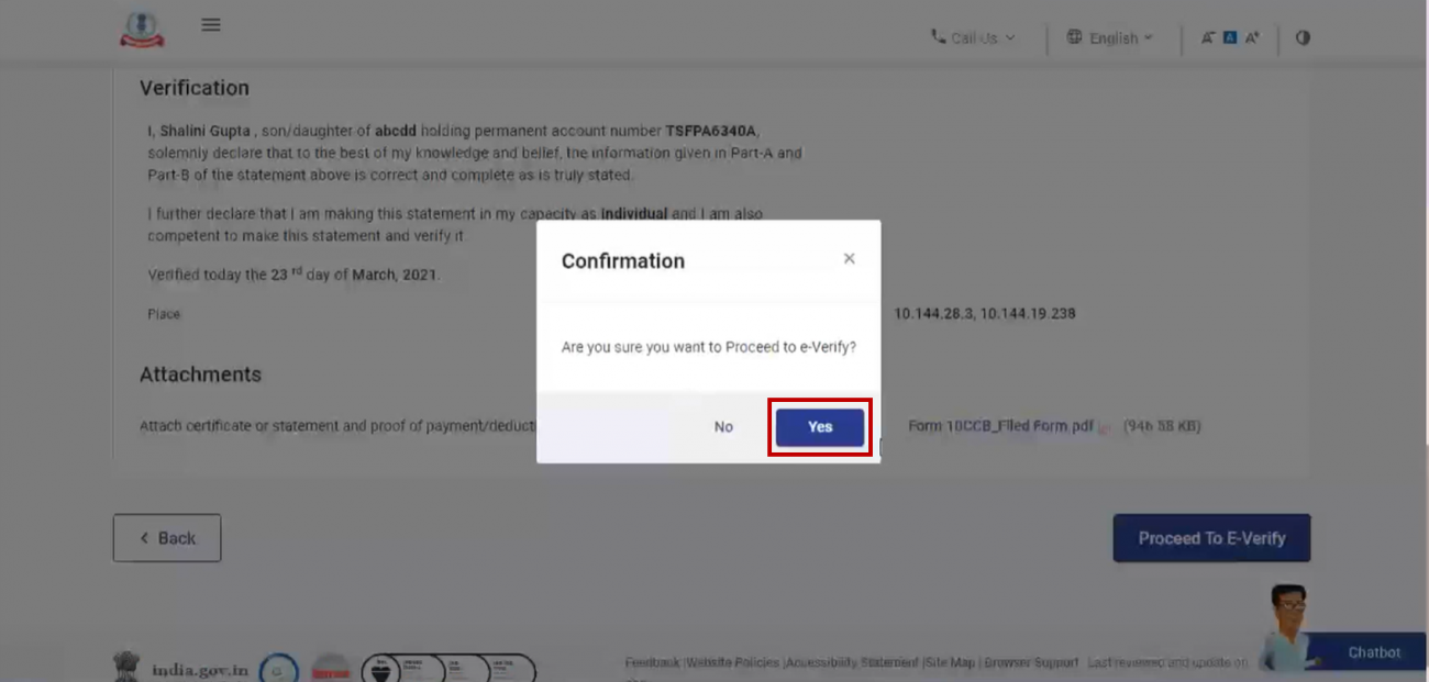 Form 67 User Manual | Income Tax Department