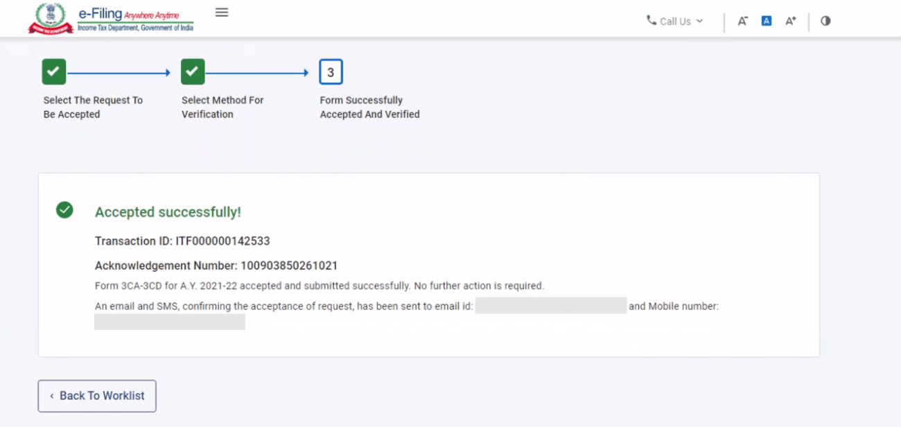 Form 3CA-3CD User Manual | Income Tax Department