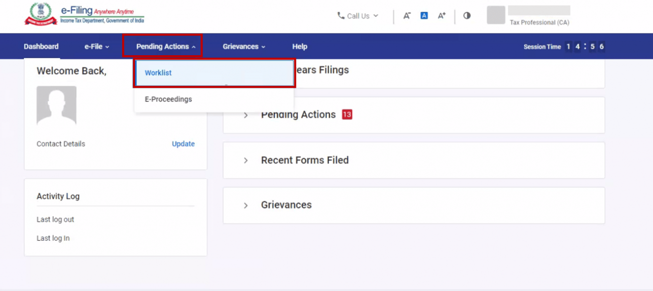 Form 3CB-3CD UM | Income Tax Department
