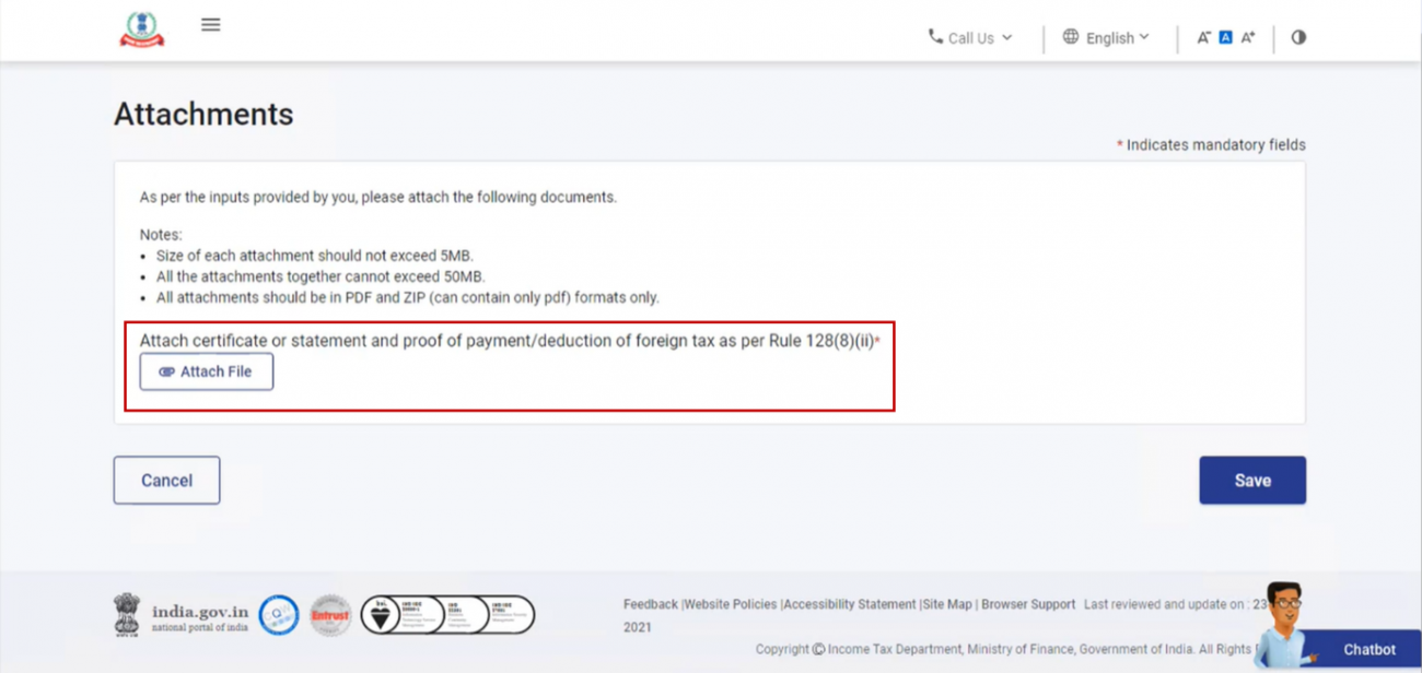 Form 67 User Manual | Income Tax Department