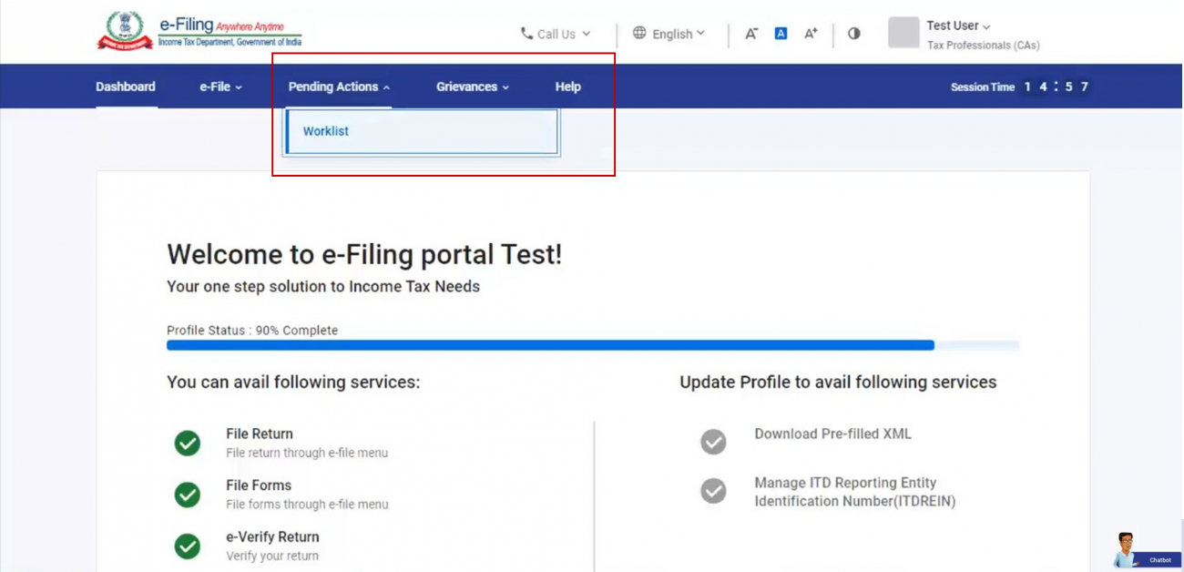 Form 29B User Manual | Income Tax Department
