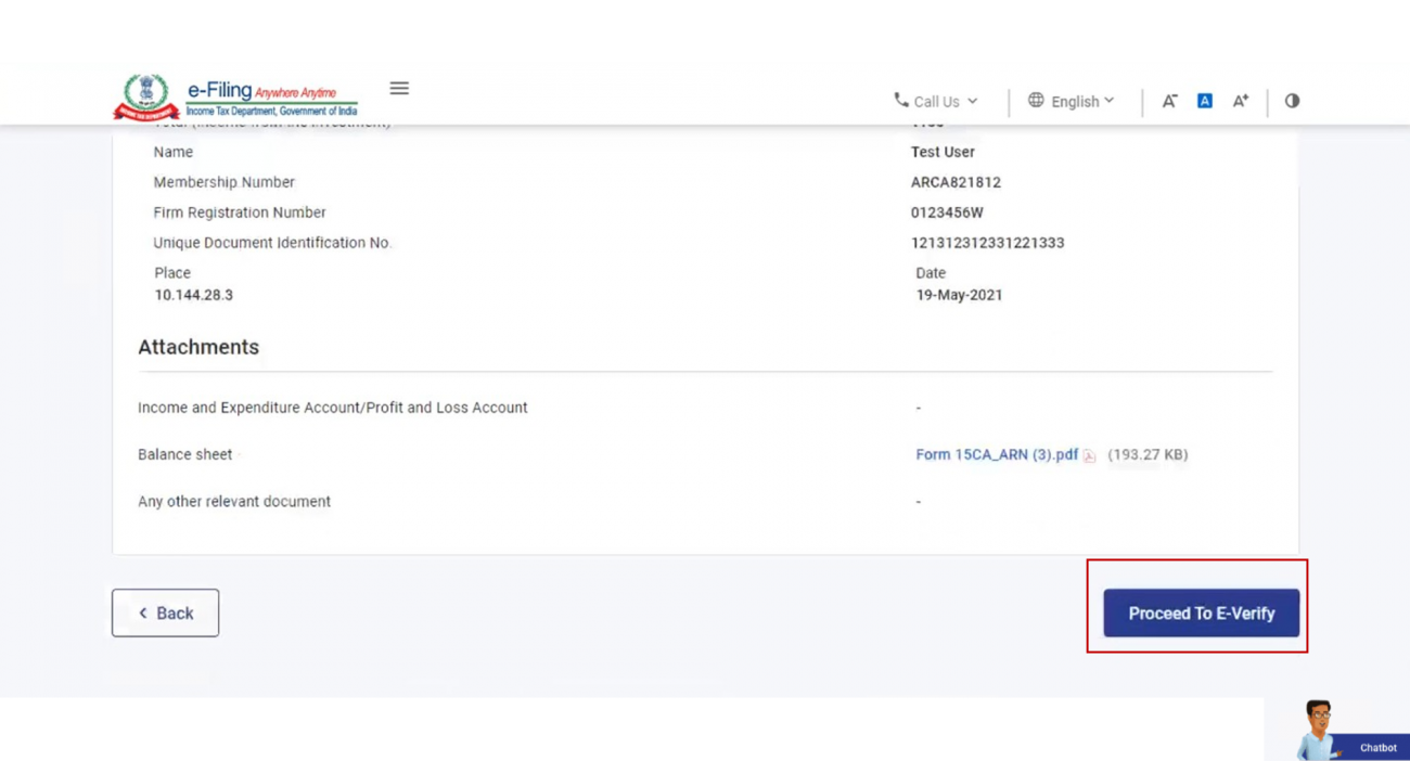 Form 10B User Manual | Income Tax Department