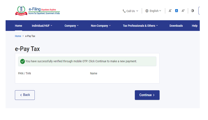 Link Aadhaar User Manual Income Tax Department