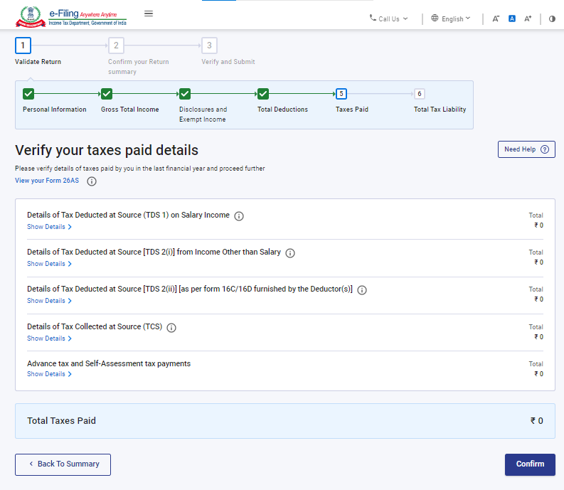 फाइल आईटीआर-4 (सुगम) ऑनलाइन - उपयोगकर्ता पुस्तिका | Income Tax Department