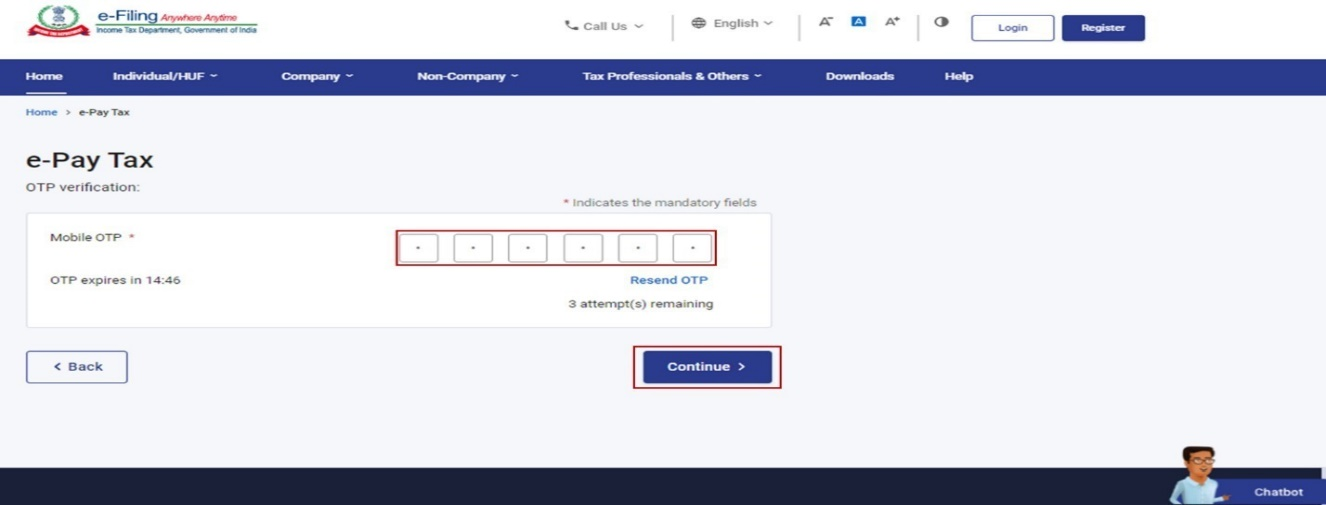 Tax payment through NEFT/RTGS User Manual | Income Tax Department