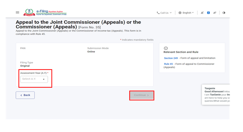 Form 35 User Manual | Income Tax Department