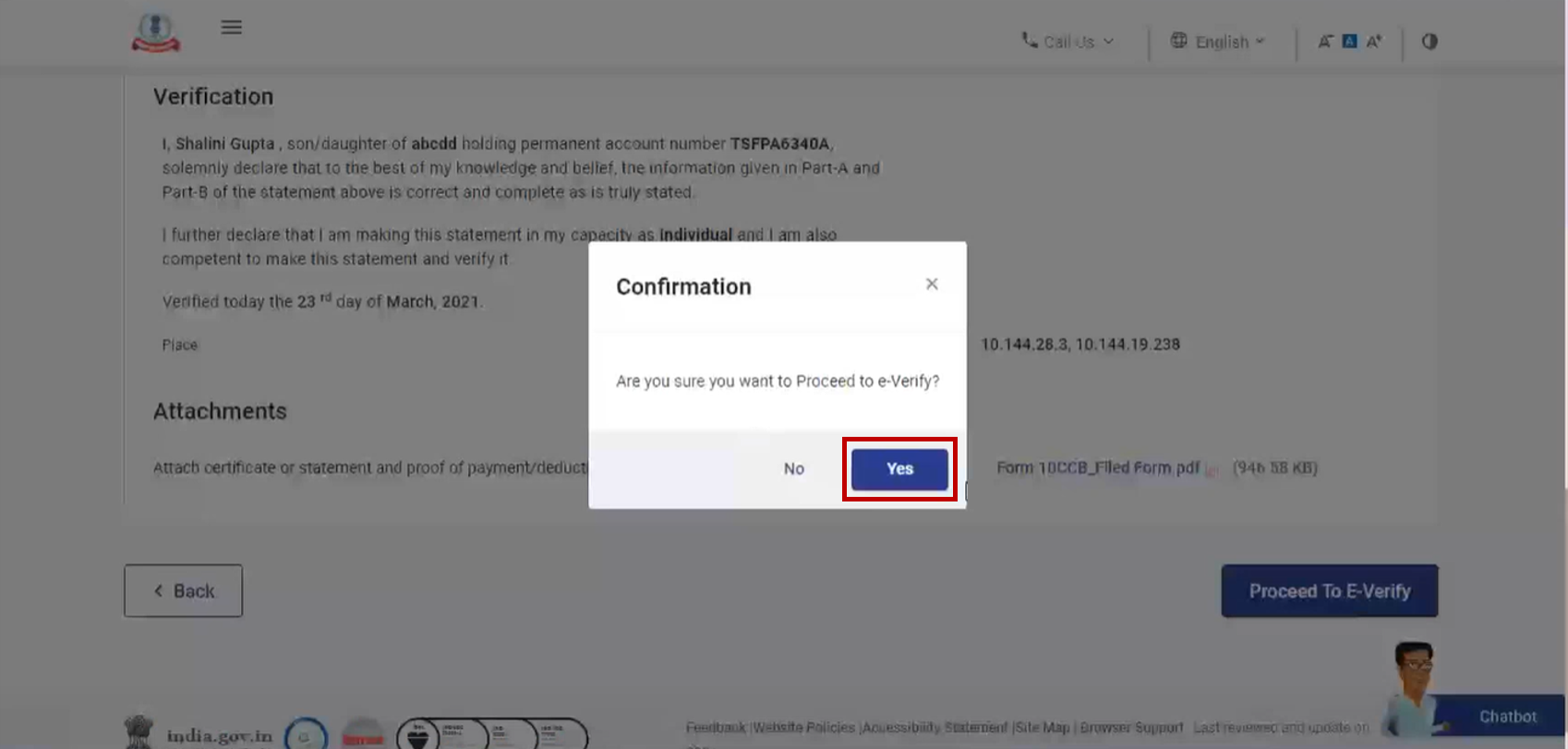 Form 67 User Manual | Income Tax Department