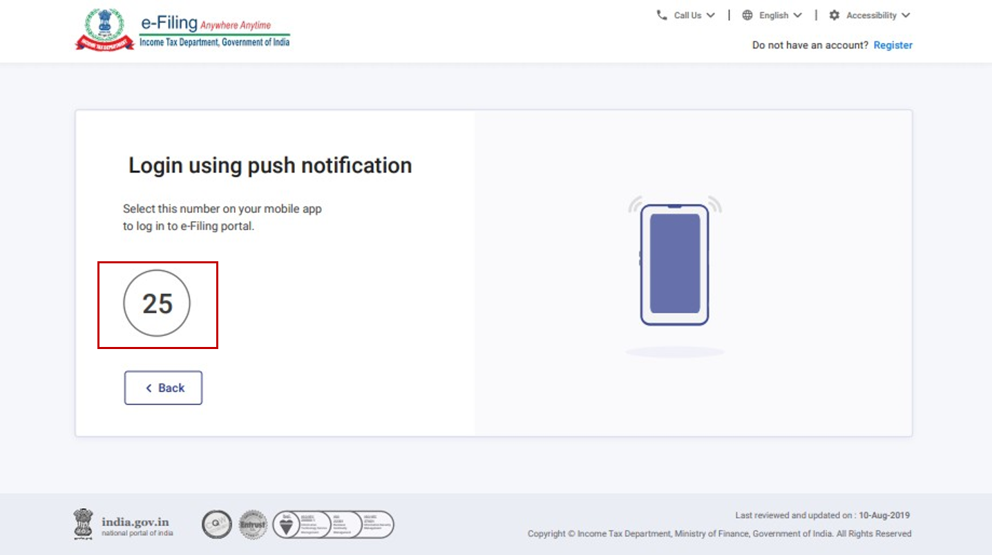 Login User Manual | Income Tax Department