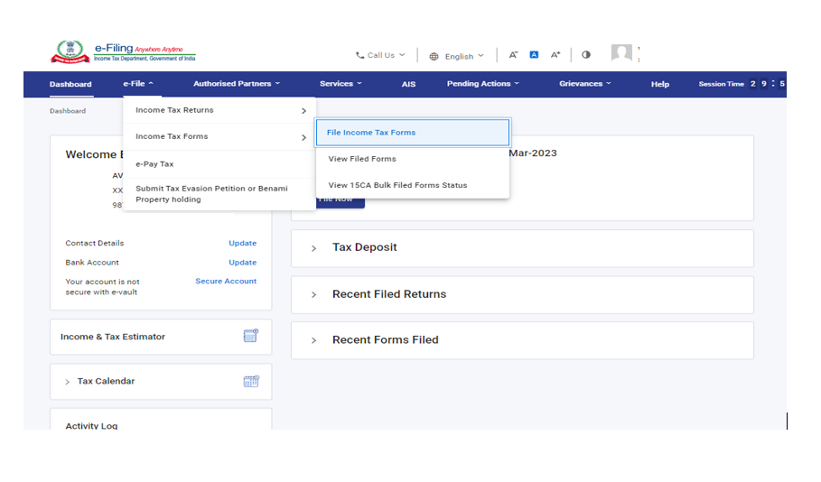 Form 3CA-3CD User Manual | Income Tax Department