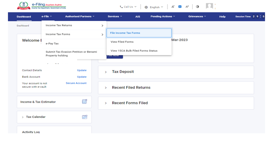 Form 3CB-3CD UM | Income Tax Department
