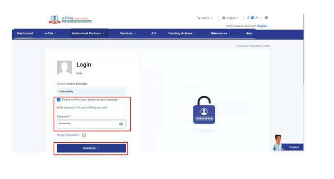 Login User Manual | Income Tax Department