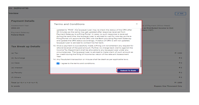 Tax payment through Payment Gateway User Manual | Income Tax Department