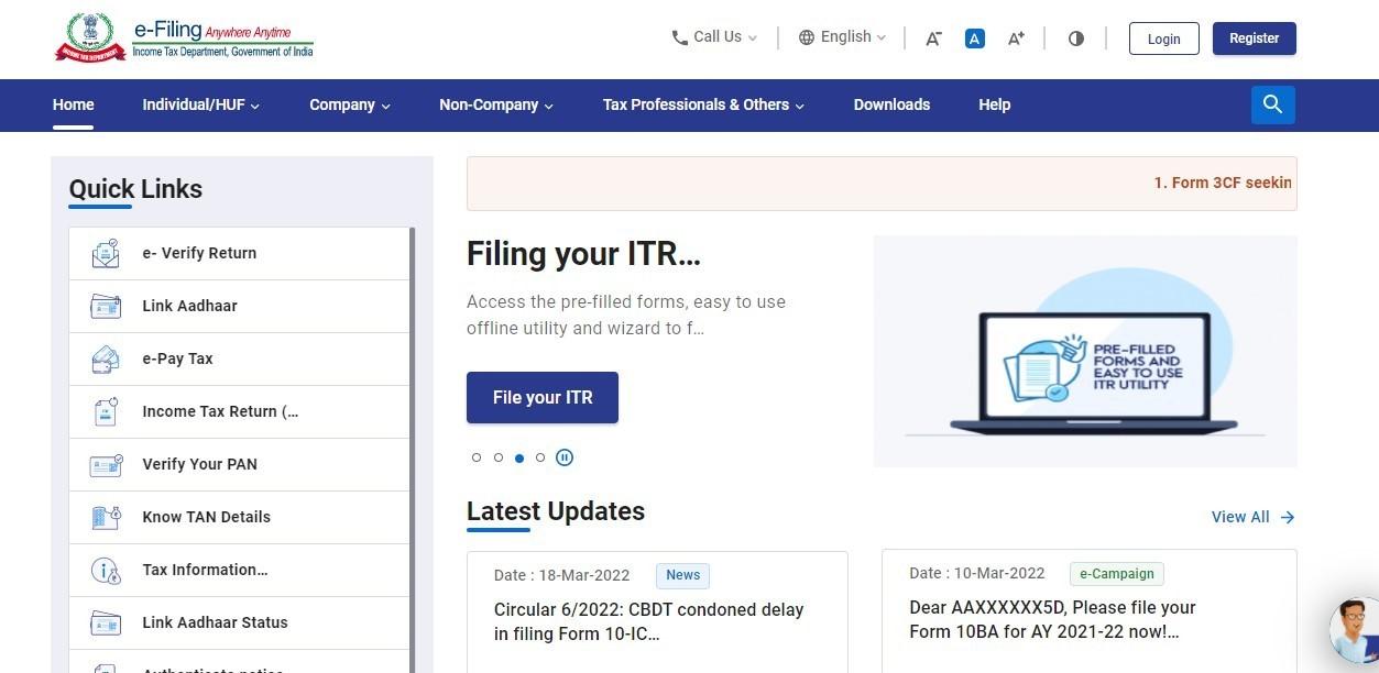 Form 10BD-BE User Manual | Income Tax Department