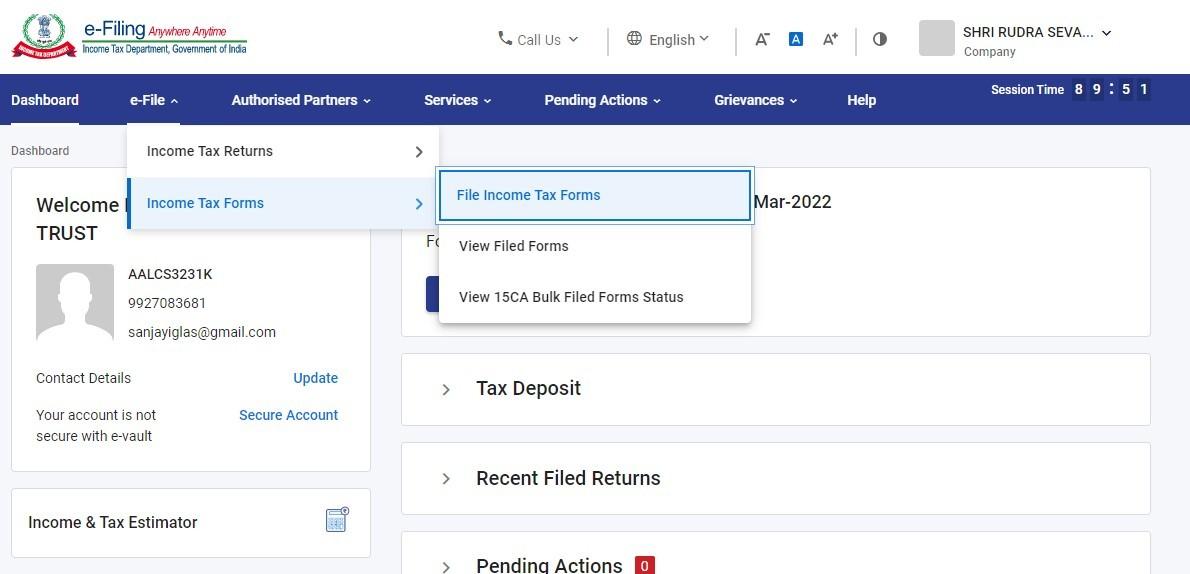 Form 10BD-BE User Manual | Income Tax Department