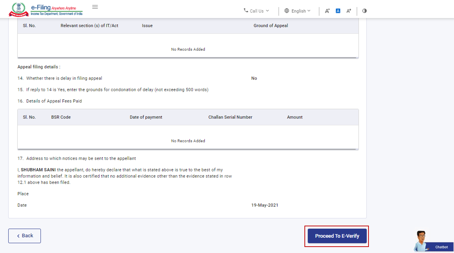 Form 35 User Manual | Income Tax Department