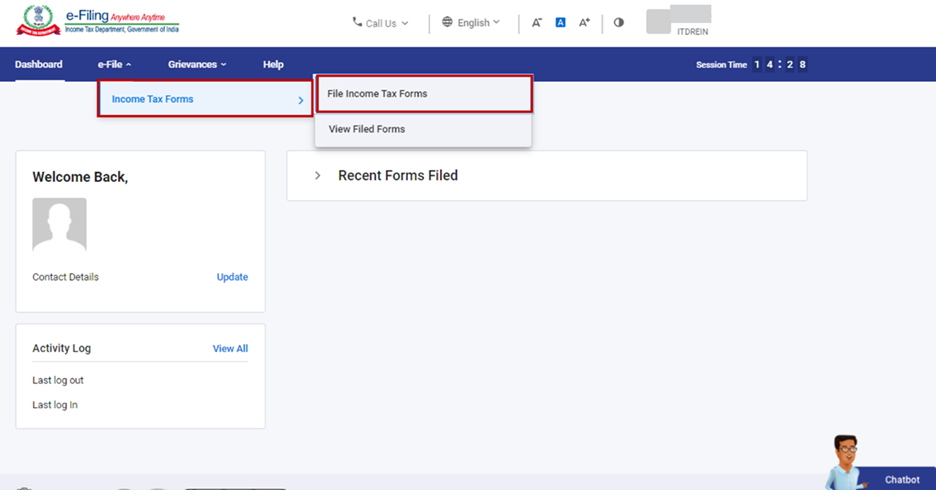Form 15CC User Manual | Income Tax Department