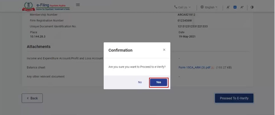 Form 10B User Manual | Income Tax Department