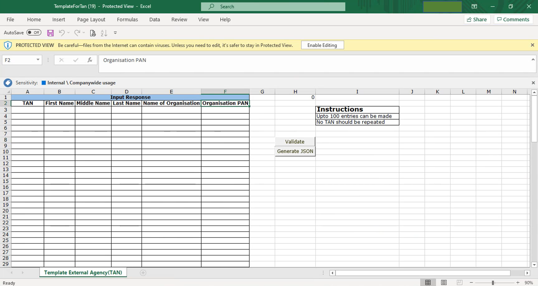 Verify Bulk PAN / TAN User Manual | Income Tax Department