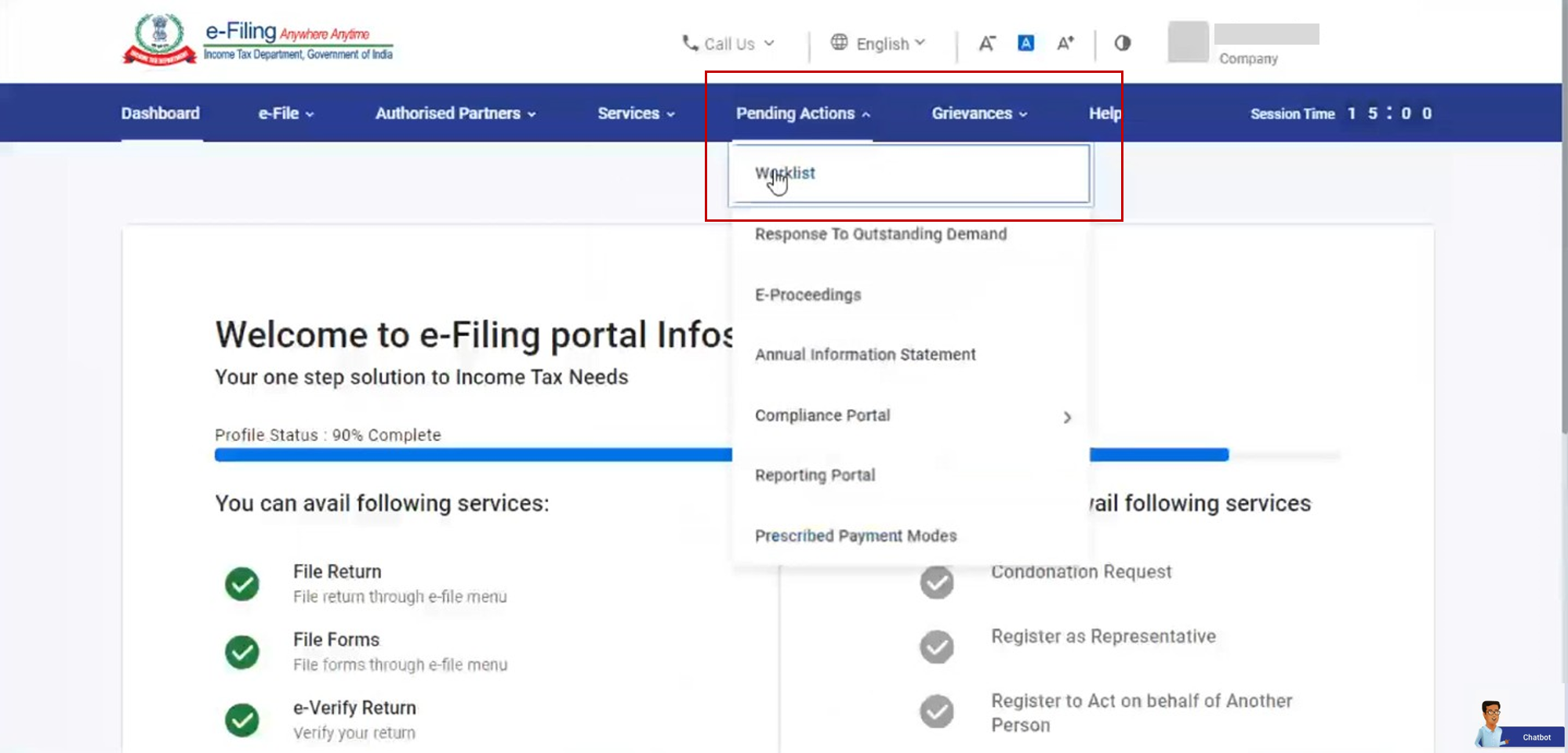 Form 29B User Manual | Income Tax Department
