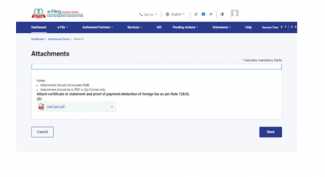 Form 67 User Manual | Income Tax Department
