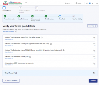 File ITR-4 (Sugam) Online User Manual | Income Tax Department