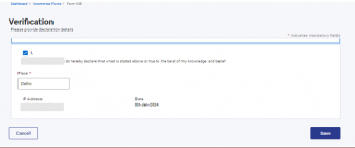 Form 10E User Manual | Income Tax Department