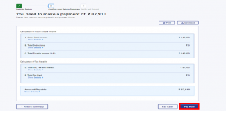 File ITR-4 (Sugam) Online User Manual | Income Tax Department