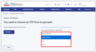 File ITR-1 (Sahaj) Online User Manual | Income Tax Department