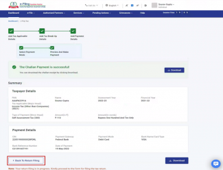 File ITR-4 (Sugam) Online User Manual | Income Tax Department