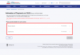 DTVSV- 2024 _Form 3 User Manual | Income Tax Department