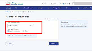 File ITR-4 (Sugam) Online User Manual | Income Tax Department