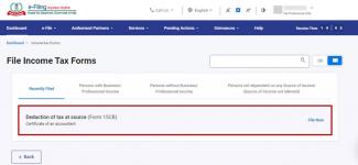 Form15CB User Manual | Income Tax Department