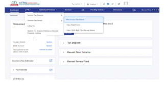 Form 3CB-3CD UM | Income Tax Department