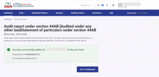 Form 3CA-3CD User Manual | Income Tax Department