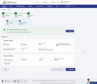 How to Generate Challan Form User Manual | Income Tax Department