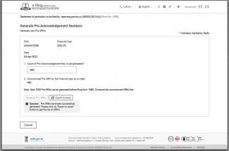 Form 10BD-BE User Manual | Income Tax Department