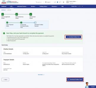 How to Generate Challan Form User Manual | Income Tax Department