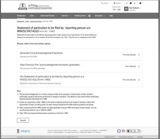 Form 10BD-BE User Manual | Income Tax Department