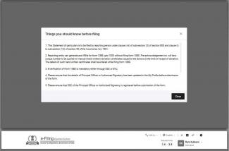 Form 10BD-BE User Manual | Income Tax Department