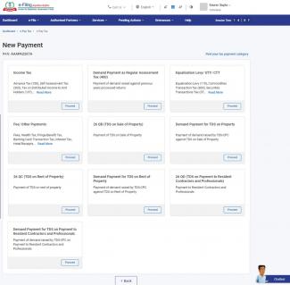 How to Generate Challan Form User Manual | Income Tax Department