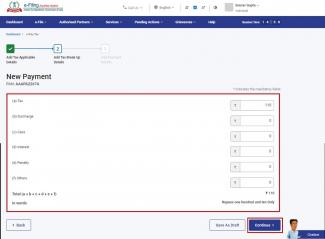 How to Generate Challan Form User Manual | Income Tax Department