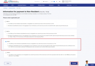 Form 15 CA User Manual | Income Tax Department