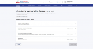 Form15CB User Manual | Income Tax Department