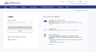 ITR B user manual | Income Tax Department