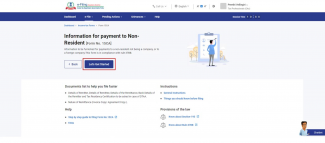 Form 15 CA User Manual | Income Tax Department